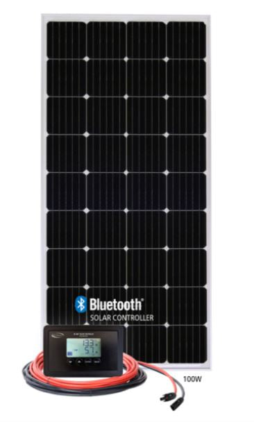 Go Power! 100 Watt Retreat Solar Kit - RETREAT | solar panels and solar ...