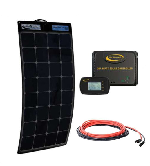Go Power! Solarflex Eclipse 190W Kit - GP-ECLIPSE-FLEX-190 | solar ...