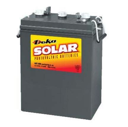 Deka Battery 6V 370 Ah Flooded Deep Cycle - 8L16-DEKA | solar panels ...