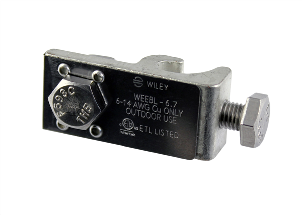 WEEB Grounding Lug with 1/4" Mounting Hardware - WEEB-LUG-6.7 | solar ...